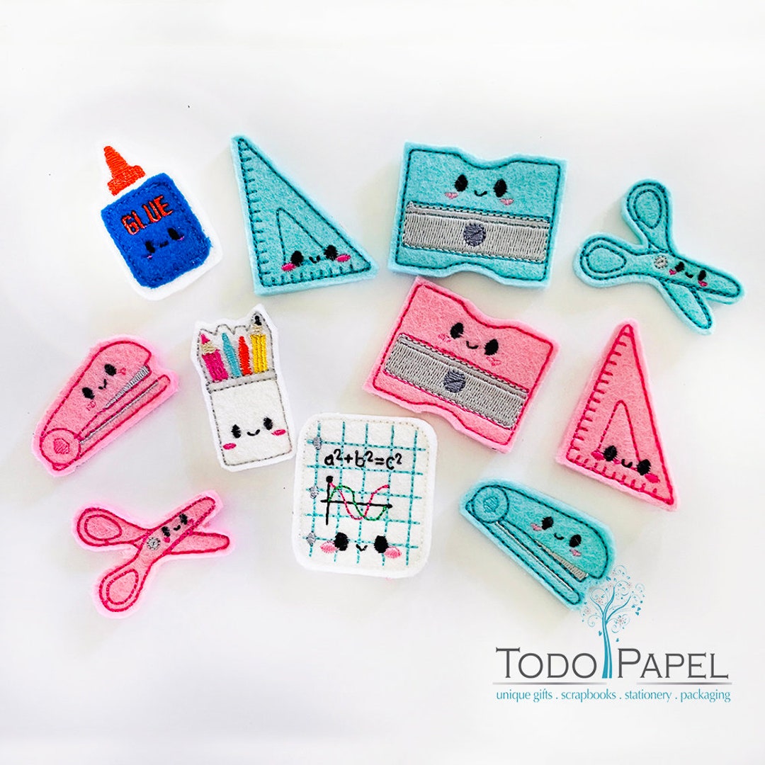 Kawaii School Felties for Fun DIY School Gifts, Crafts Bow Making ...
