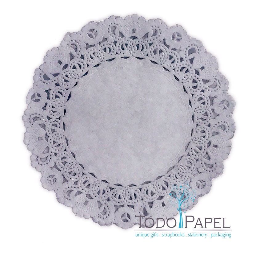 14 Inch Hand Dyed GRAY Paper Lace Doilies 15 doily pack | Etsy