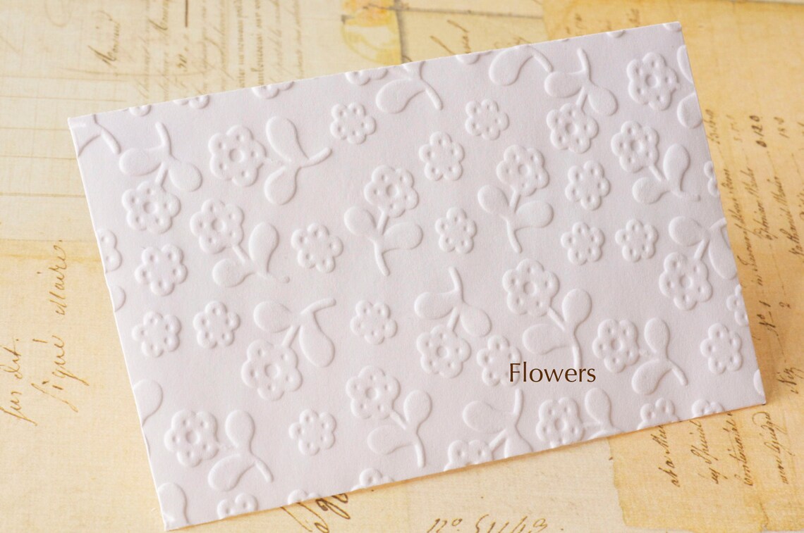 25 Small White Embossed Envelopes Mini Coin Envelopes. Choose - Etsy