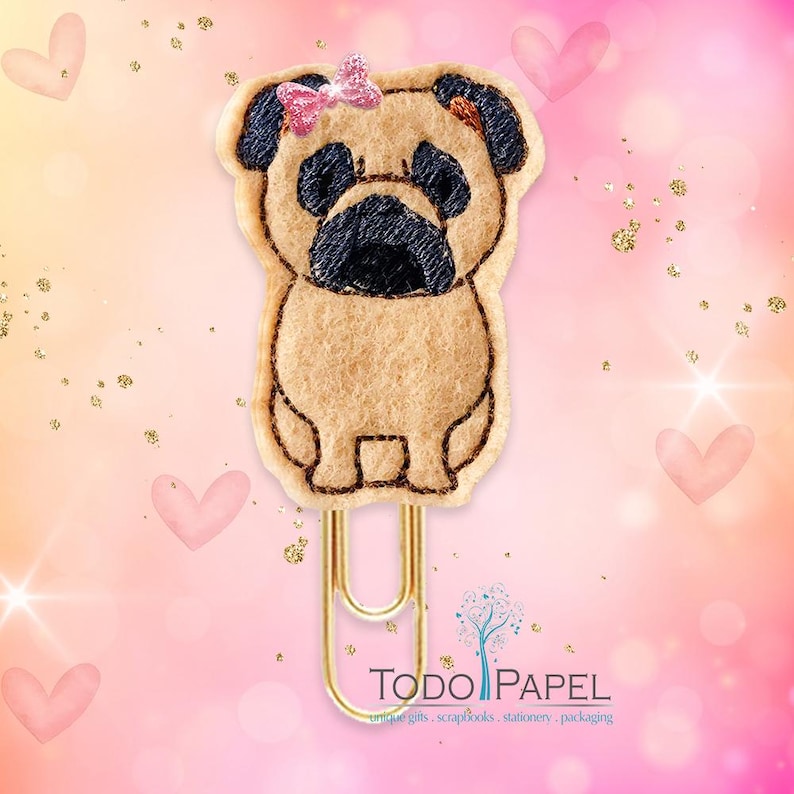 FELTIE Pet Planner Paper Clip Collection: Handmade Felt Animal ...