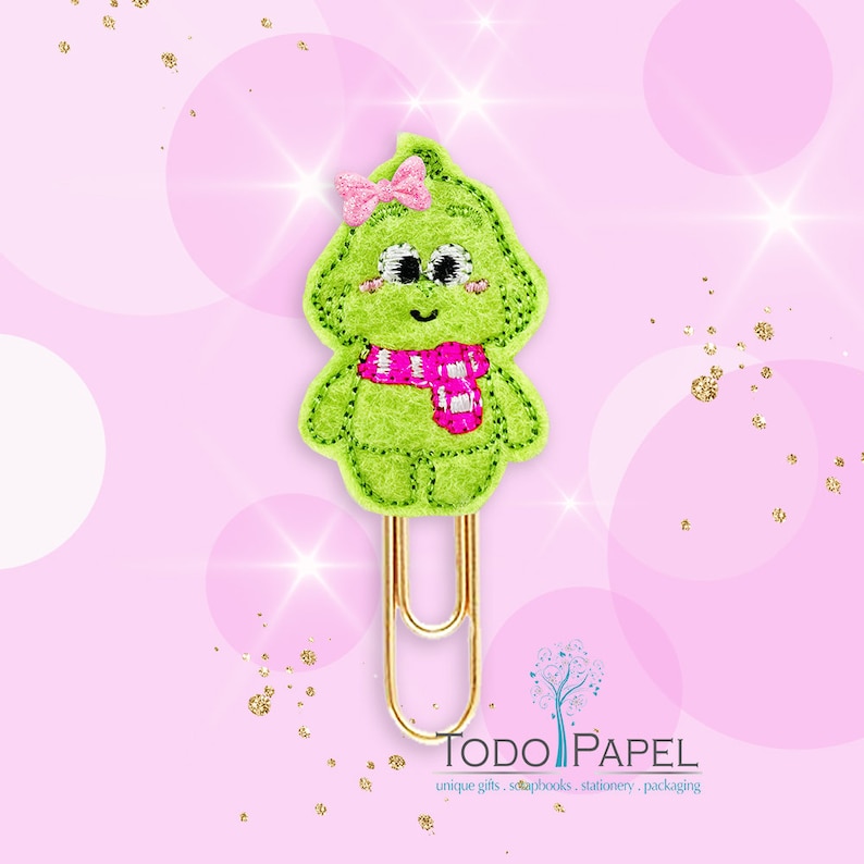FELTIE Baby Grinch Christmas Paper Clips: Holiday Planner Accessories 5 ...