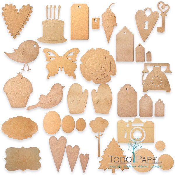 Chipboard Scrapbook - Etsy