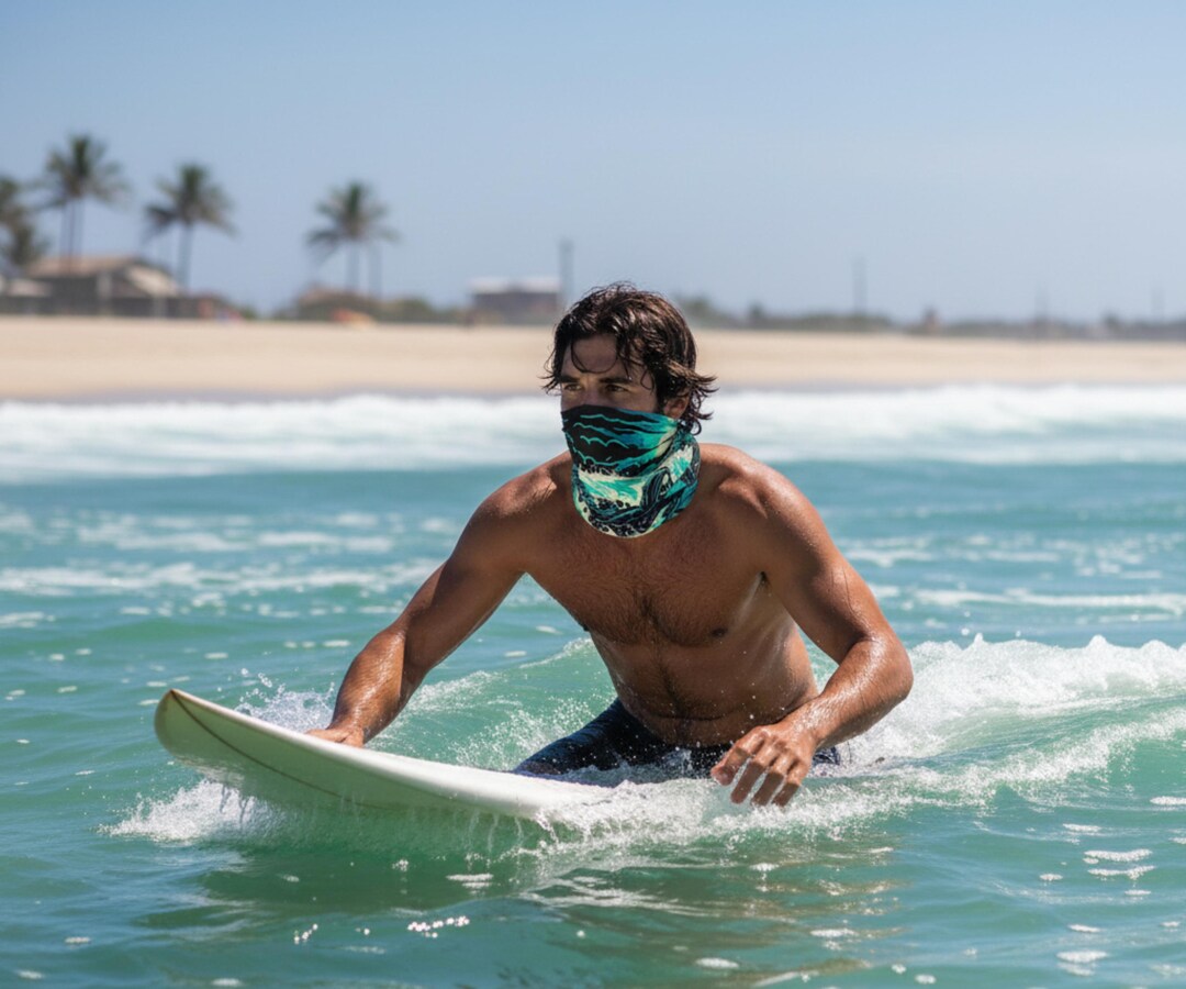 Big Wave Surfing Reaper Face Tube - Etsy
