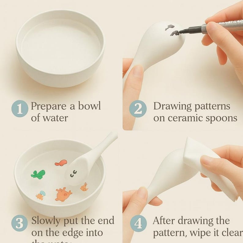 Dry-erase Floating Drawing Markers – Magical Water Art Set (8 Colors ...