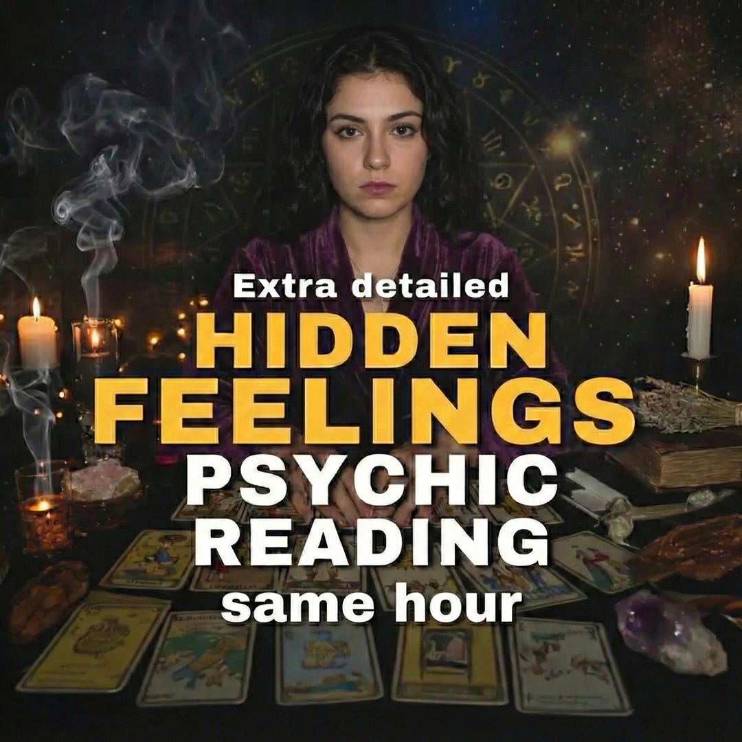 Same Hour Psychic Reading, Hidden Feelings & Intentions, Tarot Insight ...