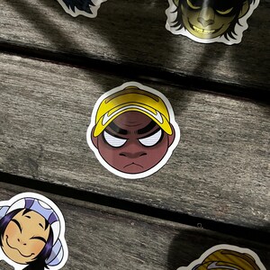 Gorillaz Stickers (phase 1) - Etsy