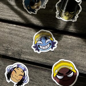 Gorillaz Stickers (phase 1) - Etsy