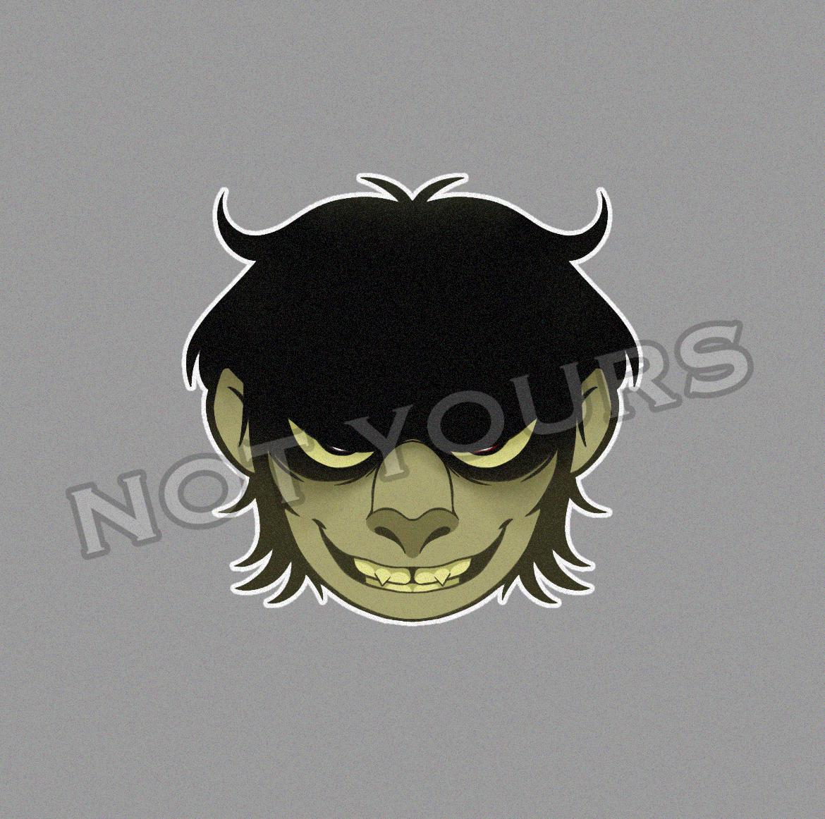 Gorillaz Stickers (phase 1) - Etsy