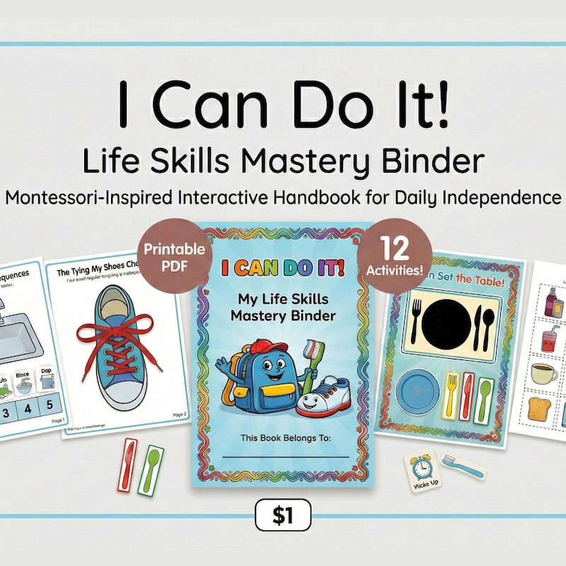 Autism Skills Binder - Etsy