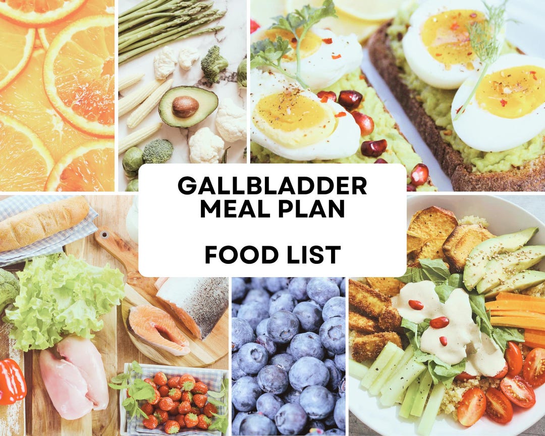 Gallbladder Meal Plan, Food List Gallbladder Diet , Post-surgery ...