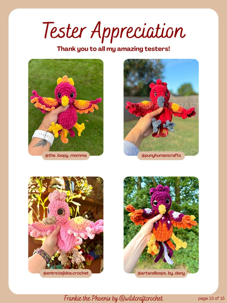Baby Phoenix Snuggler Crochet Pattern | Frankie | PDF PATTERN ONLY - Etsy