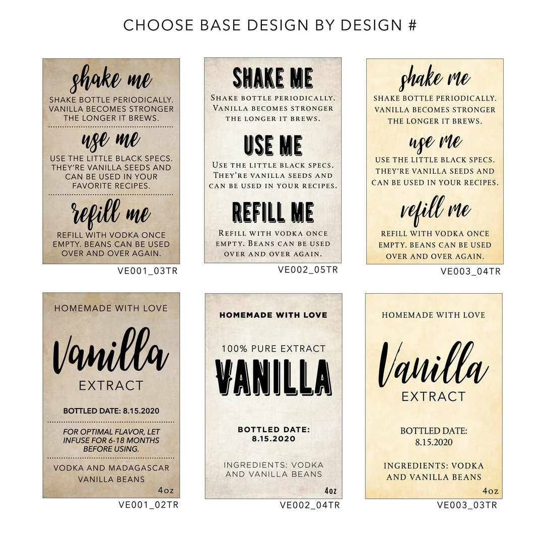 2x3 Inch Personalized Homemade Item Labels Change Wording - Etsy