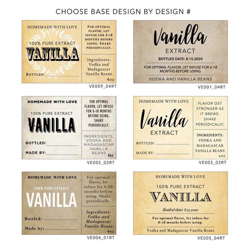 2x3 Inch Personalized Homemade Item Labels Change Wording - Etsy