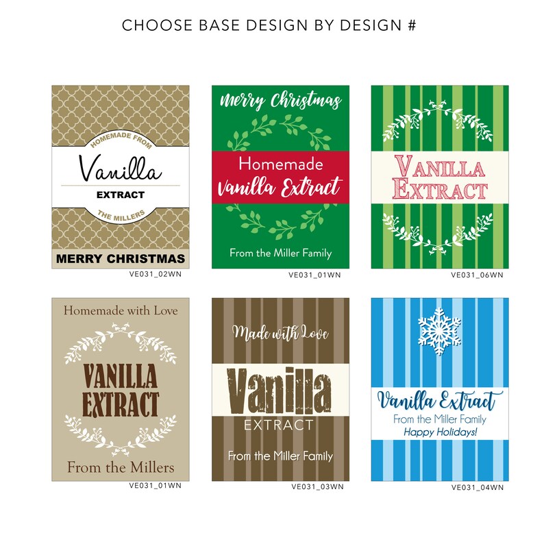 3x4 Inch Rectangle Personalized Homemade Item Labels Change - Etsy