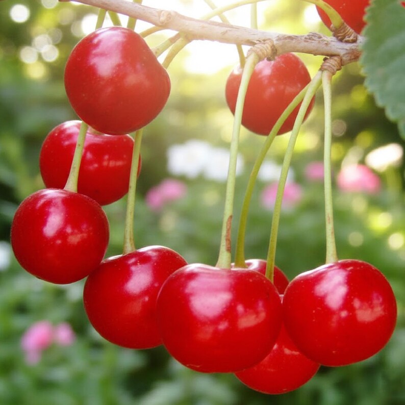 Montmorency Sour Cherry Tree – NON-GMO Tart Cherry Variety (10–50 Seeds ...