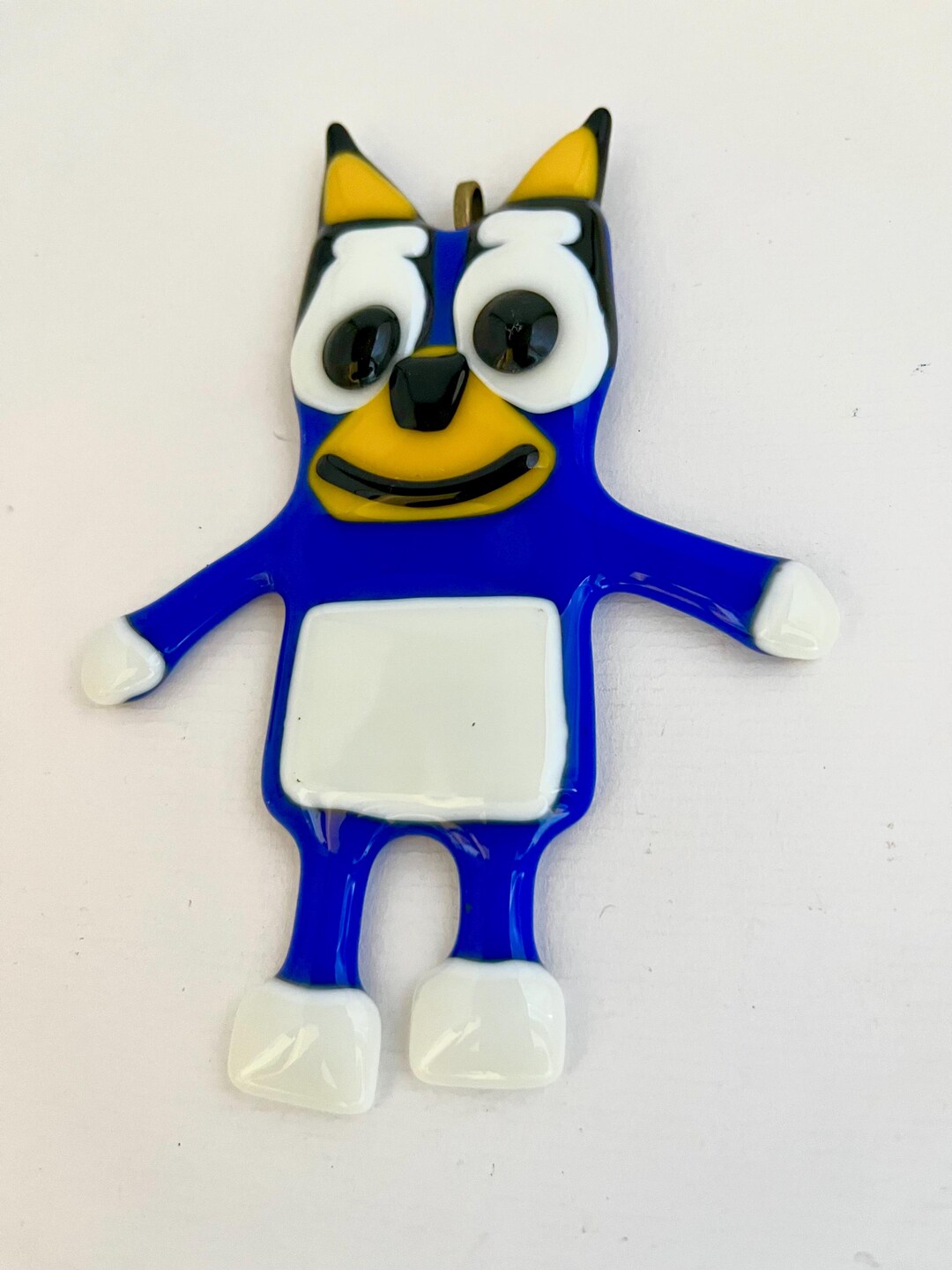 Bluey Glass Fusion Ornament - Etsy