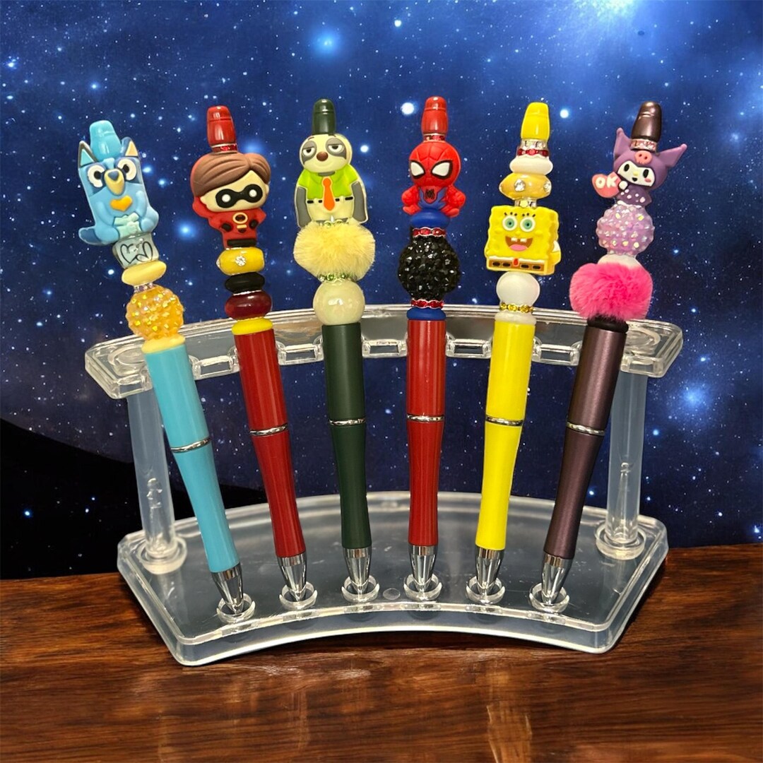 Cartoon Character Pens - Etsy