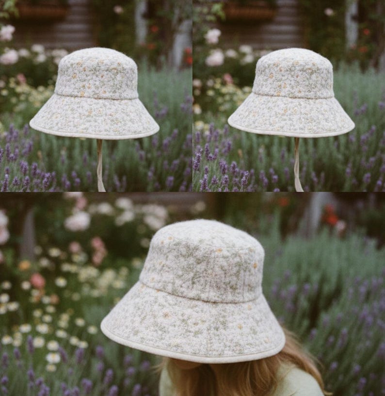Bucket Hat Sewing Pattern PDF – Reversible Sun Hat, Beginner Friendly ...