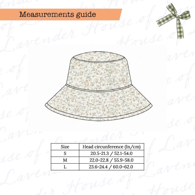 Bucket Hat Sewing Pattern PDF – Reversible Sun Hat, Beginner Friendly ...
