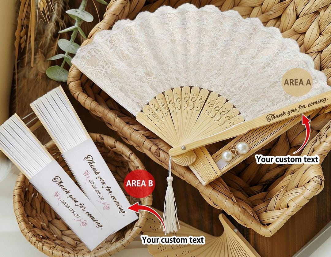 Custom Logo/text/image Fans, Favor for Guest, Summer Wedding Hand Fans ...
