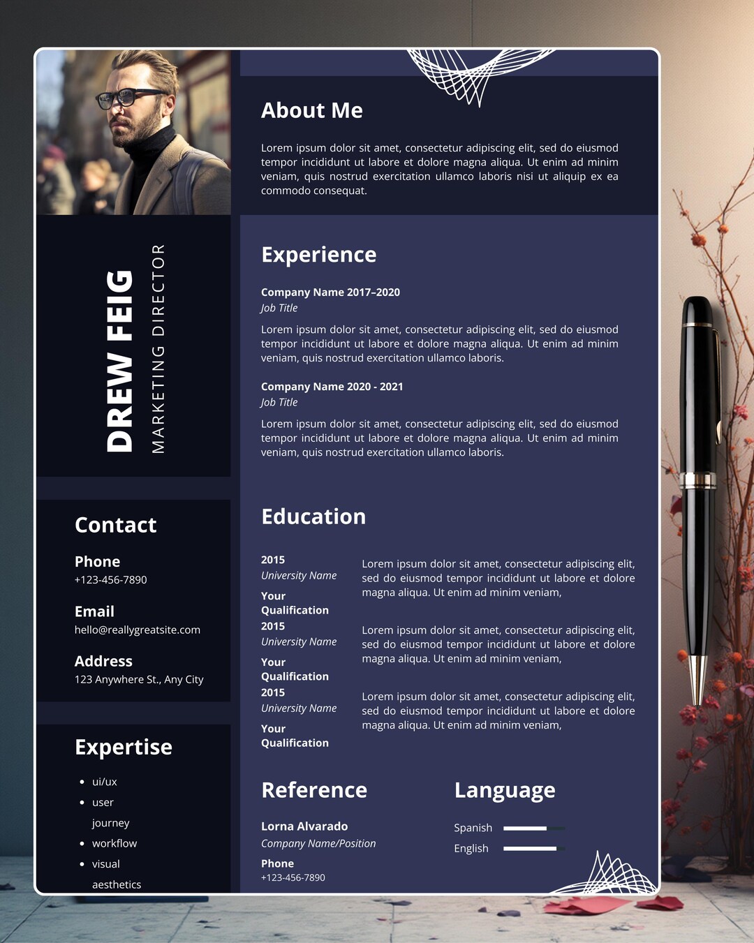 Free CV Starter for Every Profession – Editable, Career-showing Resume ...