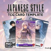 TCG Scifi Card Template | TCG Game | PNG Files | Digital Product - Etsy