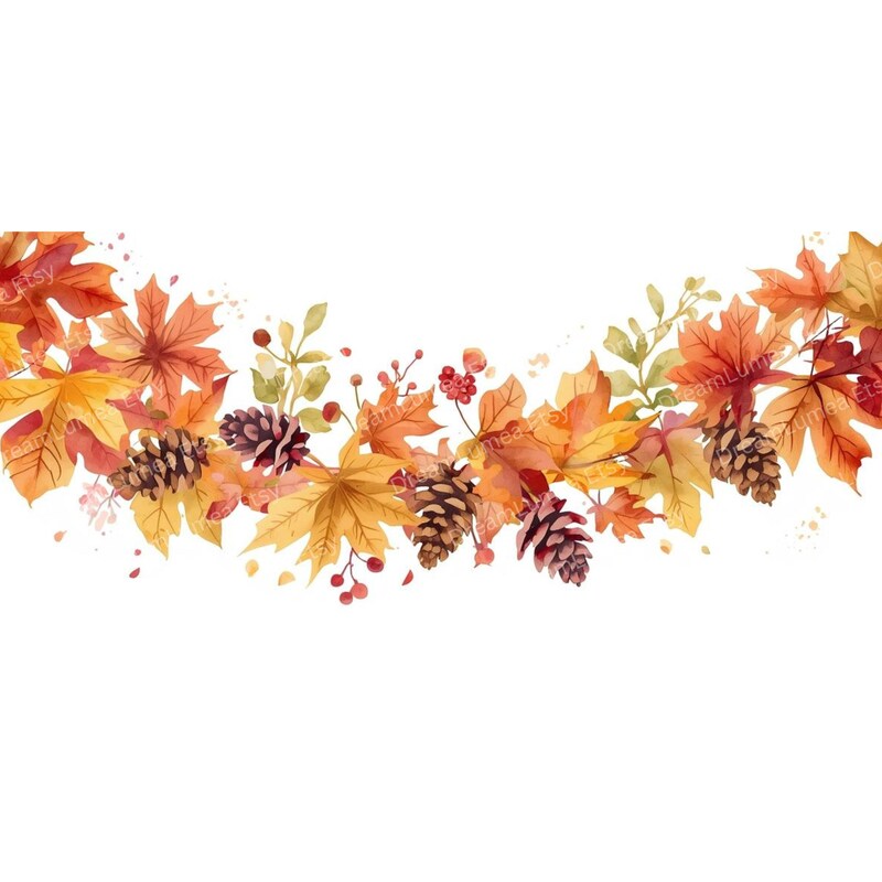 Autumn Bunting - Etsy