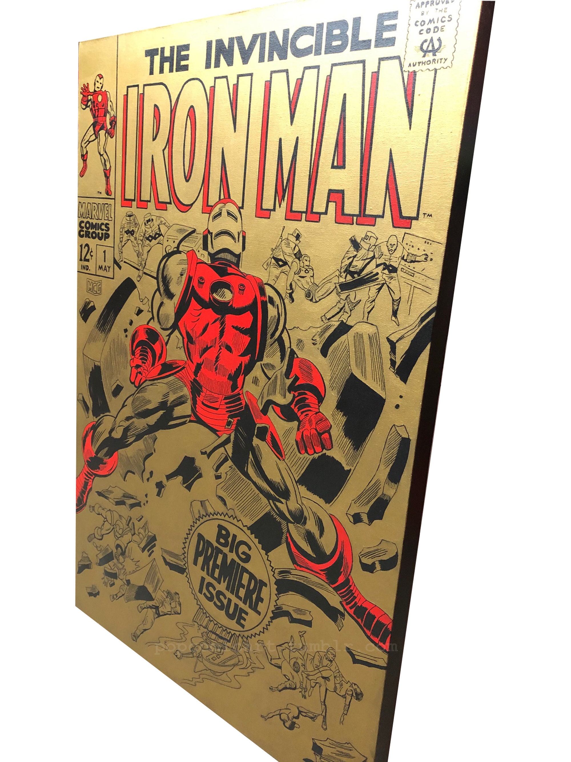 Iron Man Comic Book Covers