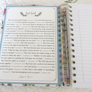 But God Christian Journal Prayer Floral Journal Lined Journal - Etsy