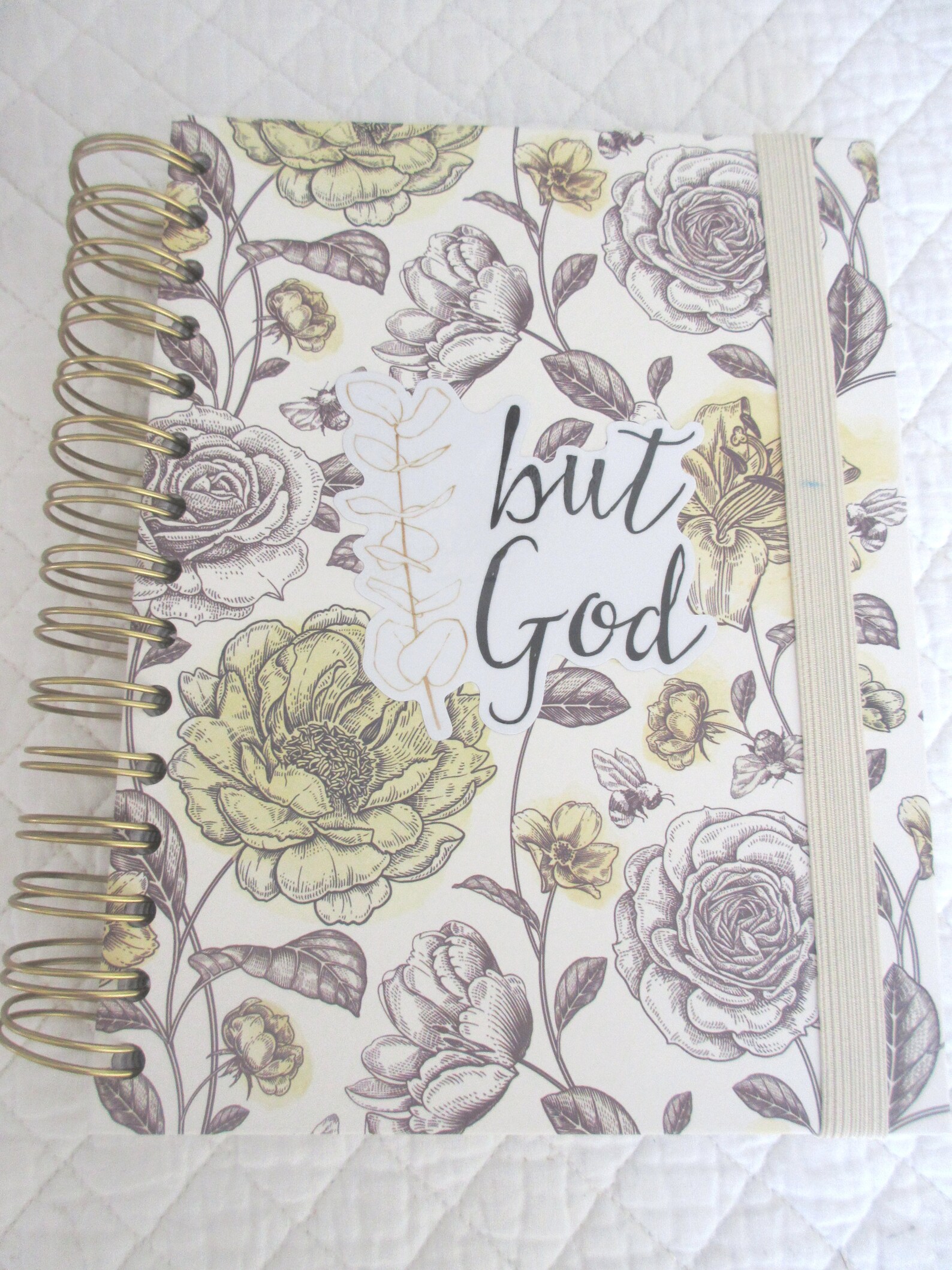 But God Christian Journal Prayer Floral Journal Lined Journal - Etsy