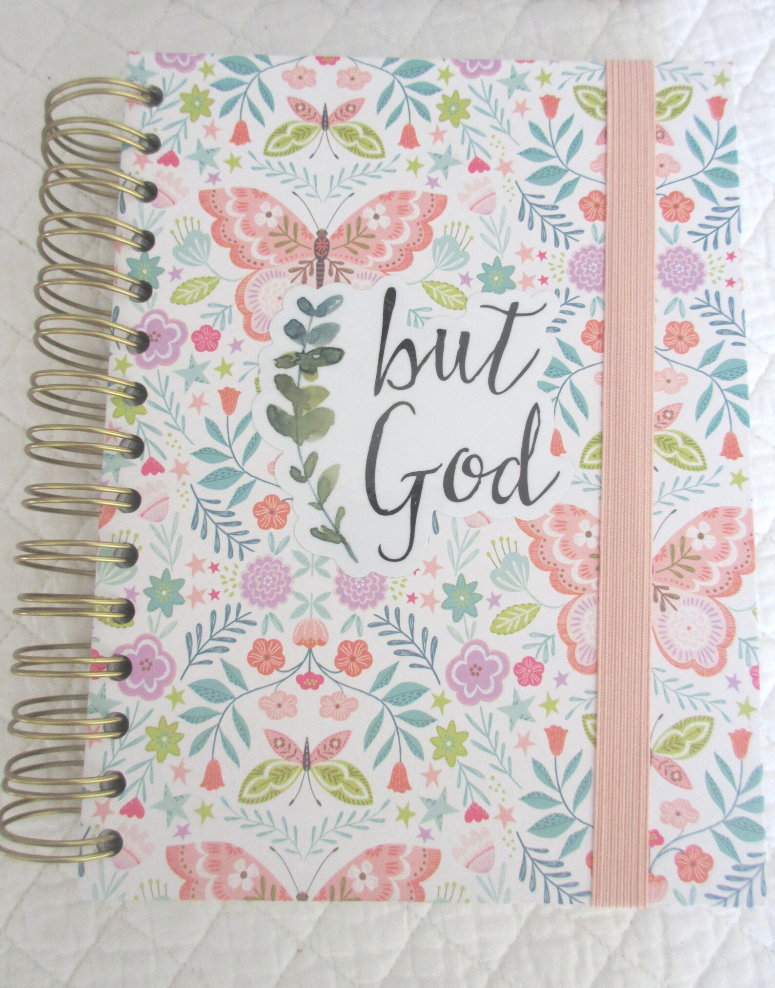 But God Christian Journal Prayer Floral Journal Lined Journal - Etsy