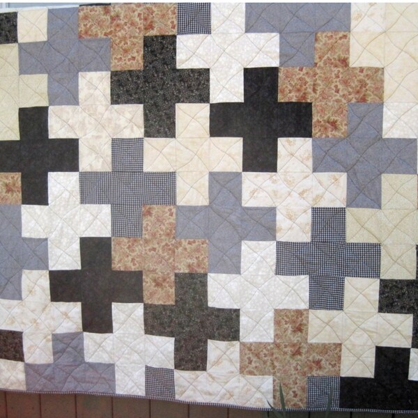 Swiss Cross Quilt - Etsy