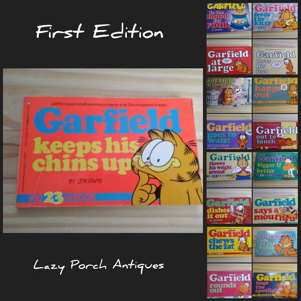 Garfield Book - Etsy