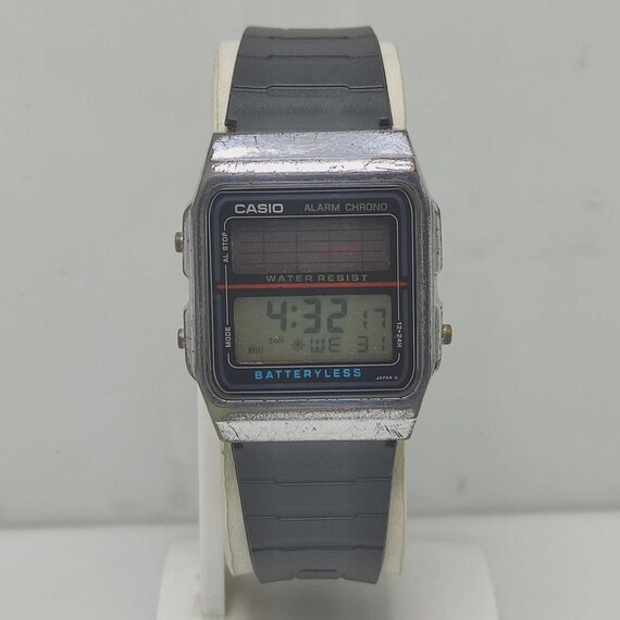 Vintage 1980s Casio AL-180 Solar Watch | Batteryless … - Gem