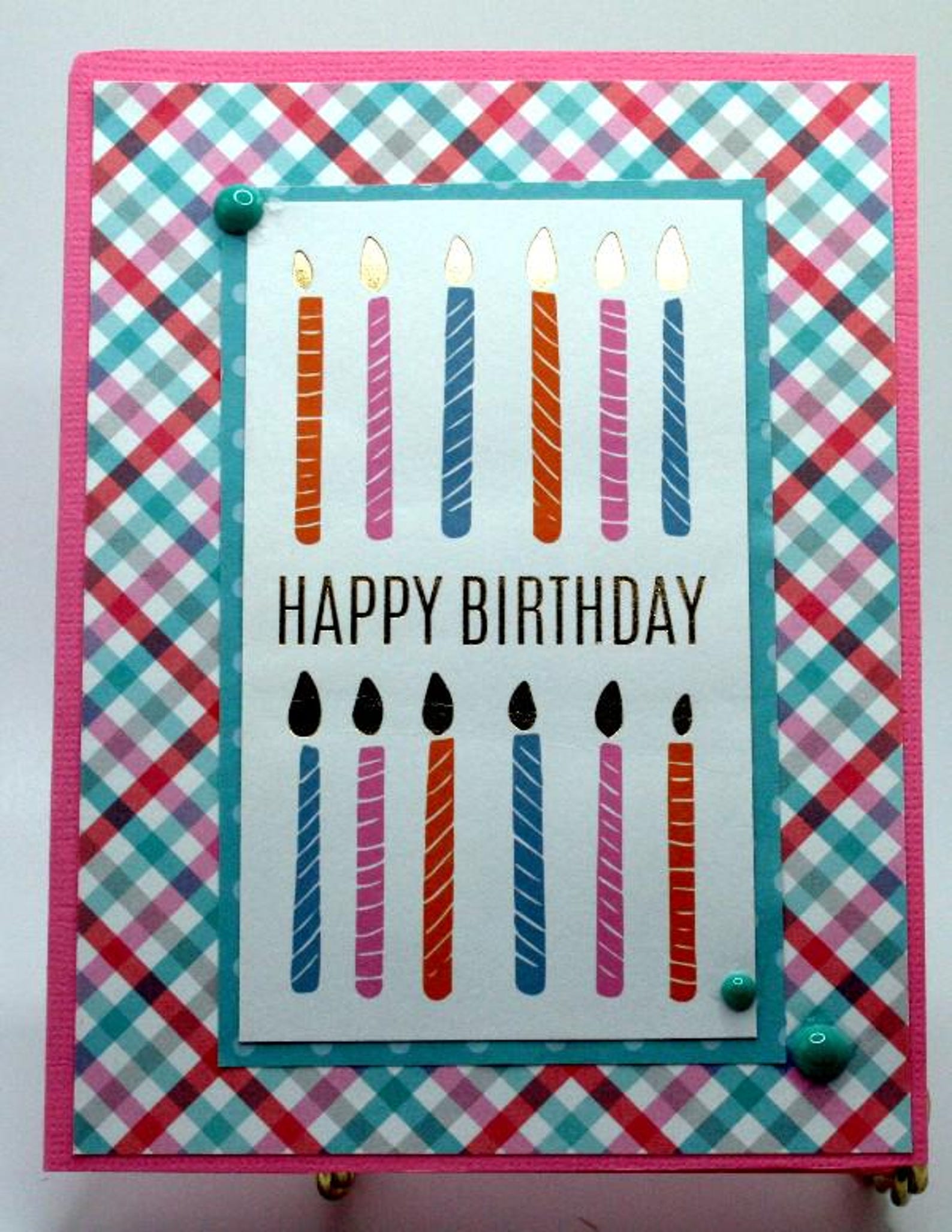 20240177 Happy Birthday Candle Card for Anyone - Etsy
