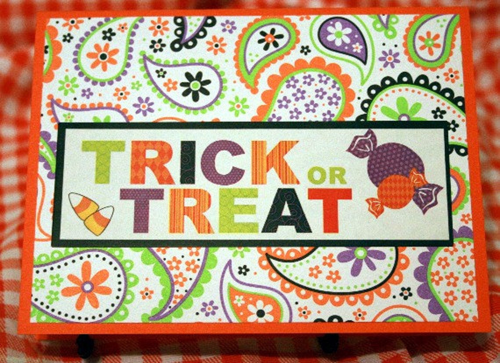 Trick or Treat Halloween Card 20130096 | Etsy