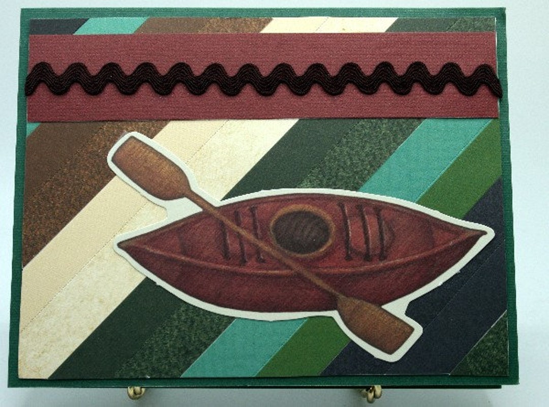20230093 Kayak Outdoors River All Occasion Card - Etsy