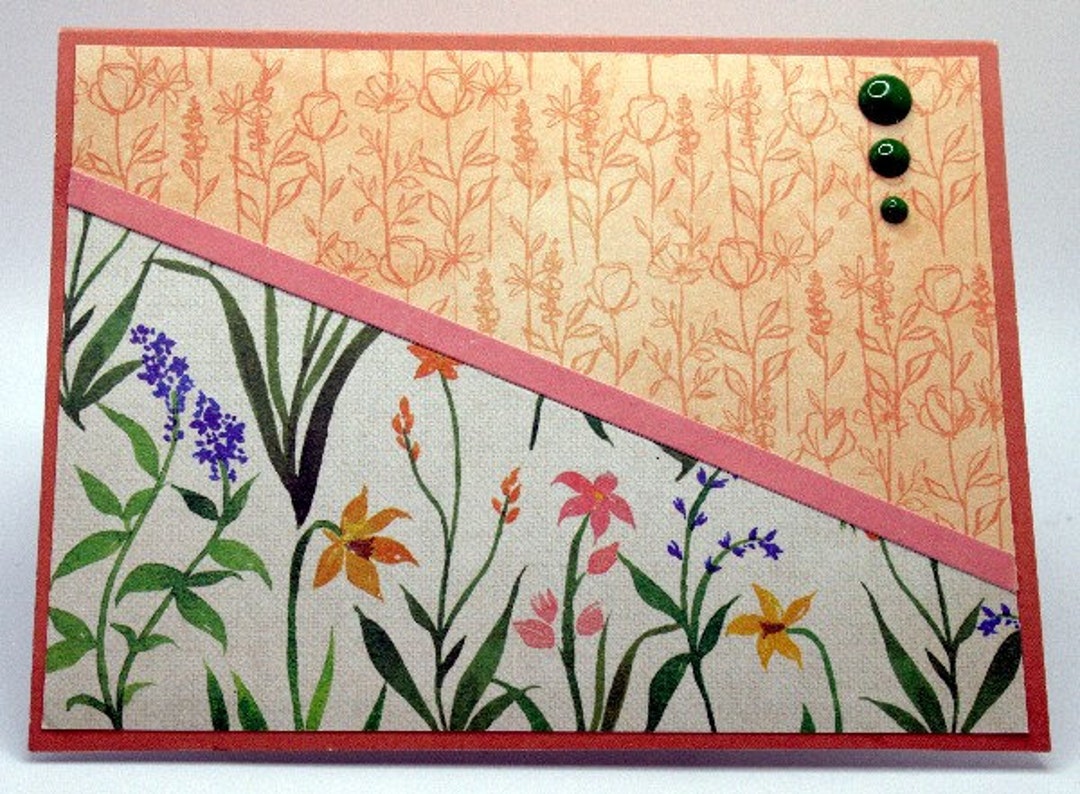 20240145 Wildflowers Floral Card for Any Occasion - Etsy