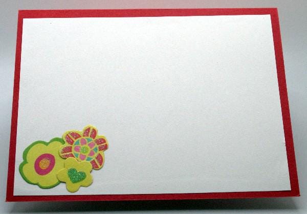 20240016 Floral Stripe Card for Any Occasion - Etsy