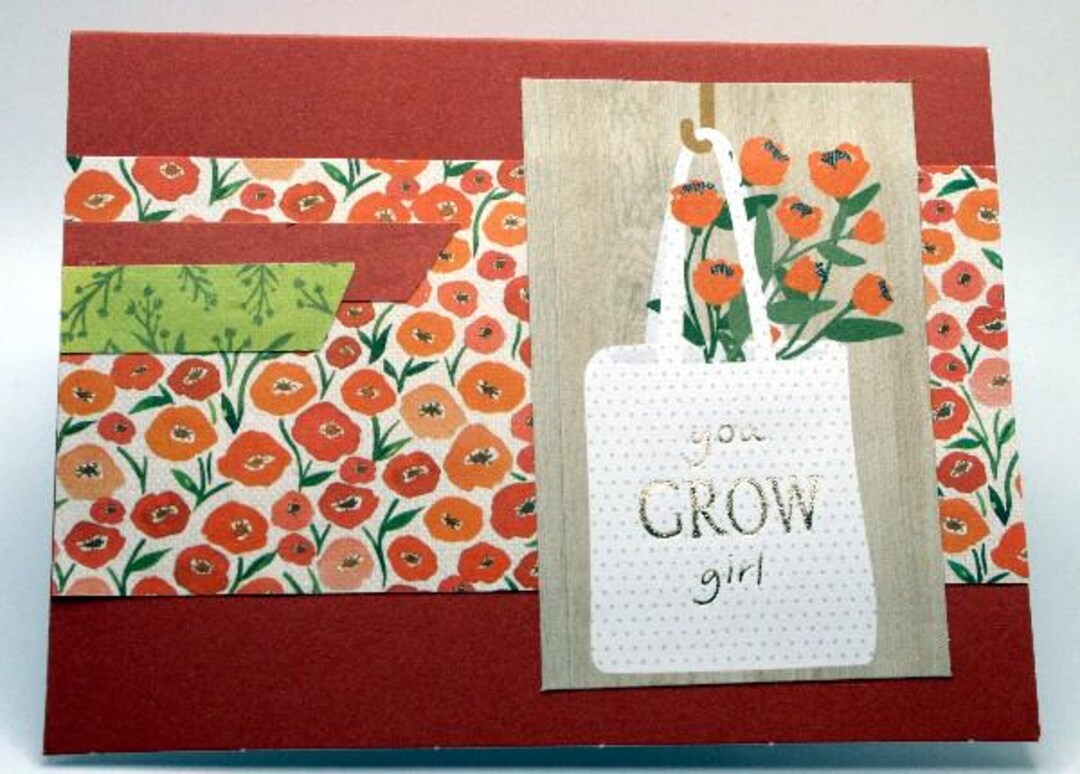 20240041 Garden Flowers Grow Card for Girl - Etsy