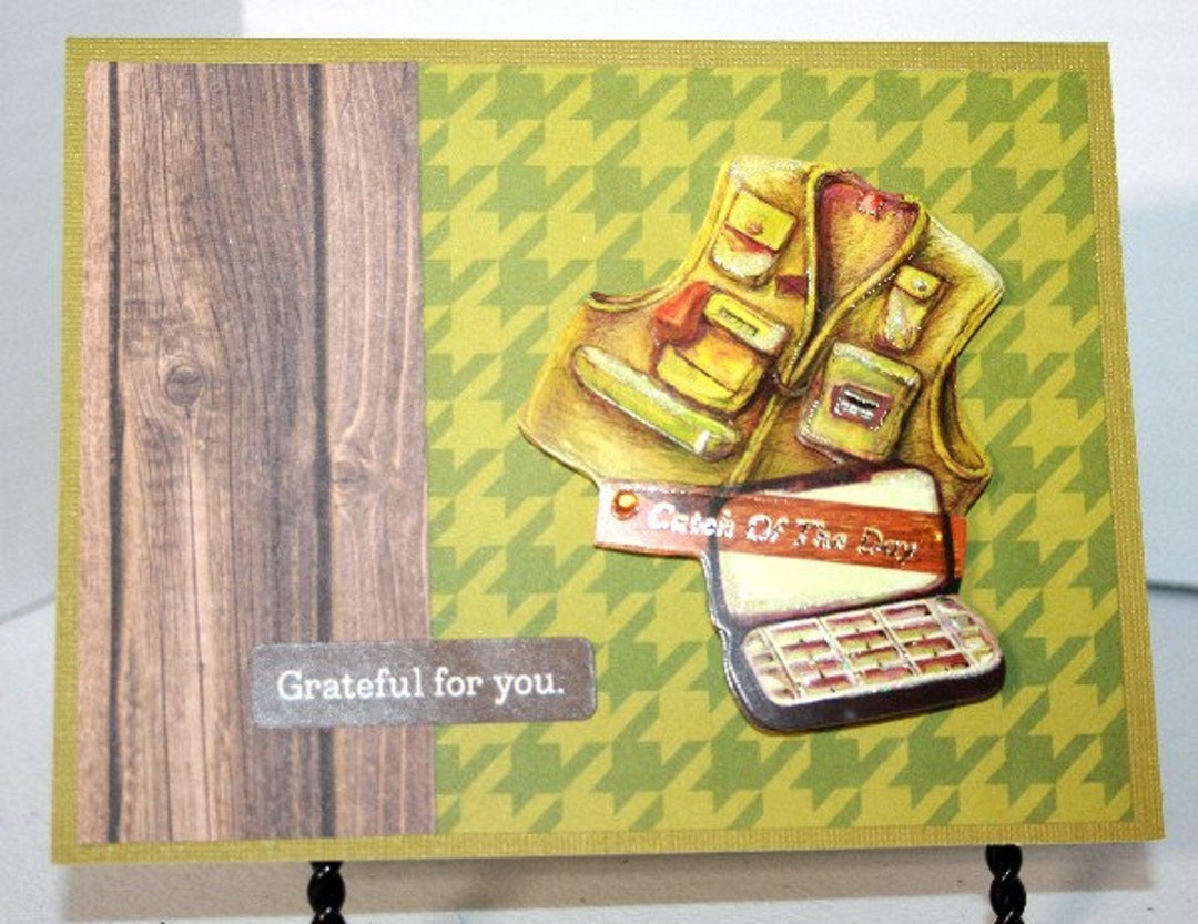 20210018 Fishing Fisherman Sportsman All Occasion Card - Etsy