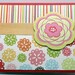 20240016 Floral Stripe Card for Any Occasion - Etsy
