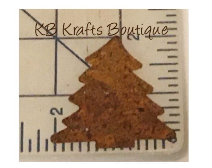 Rusty Tree Cutout Small 2x2 6 Piece - Etsy