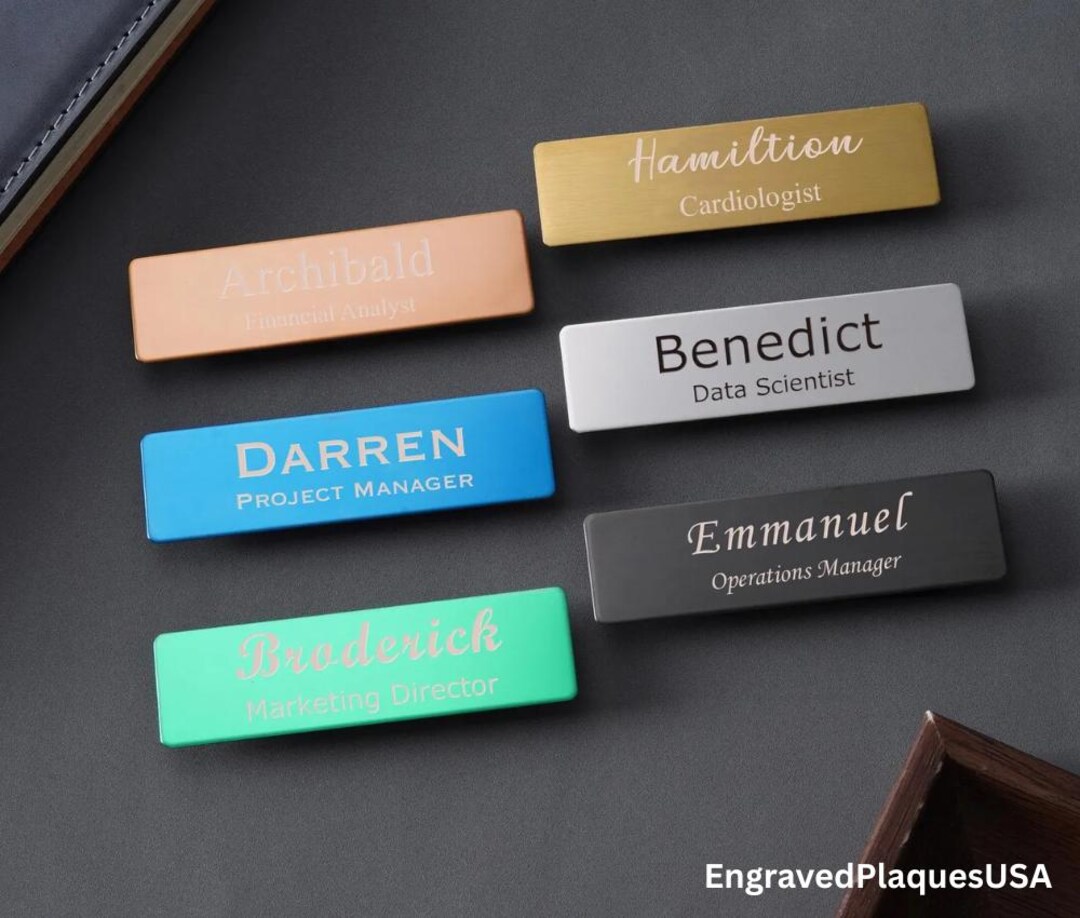 Personalized Name Tags for Work,personalized Magnetic Name Tags ...