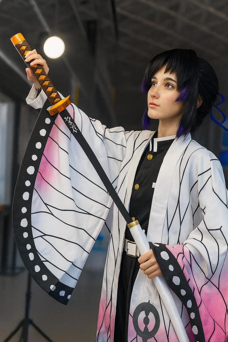 Shinobu Kocho Costume – Demon Slayer Inspired Cosplay Outfit ...