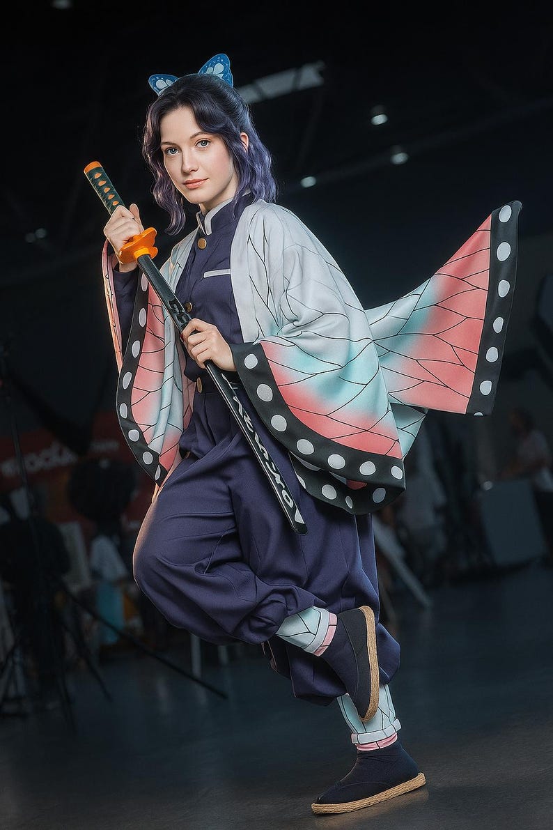 Shinobu Kocho Costume – Demon Slayer Inspired Cosplay Outfit ...