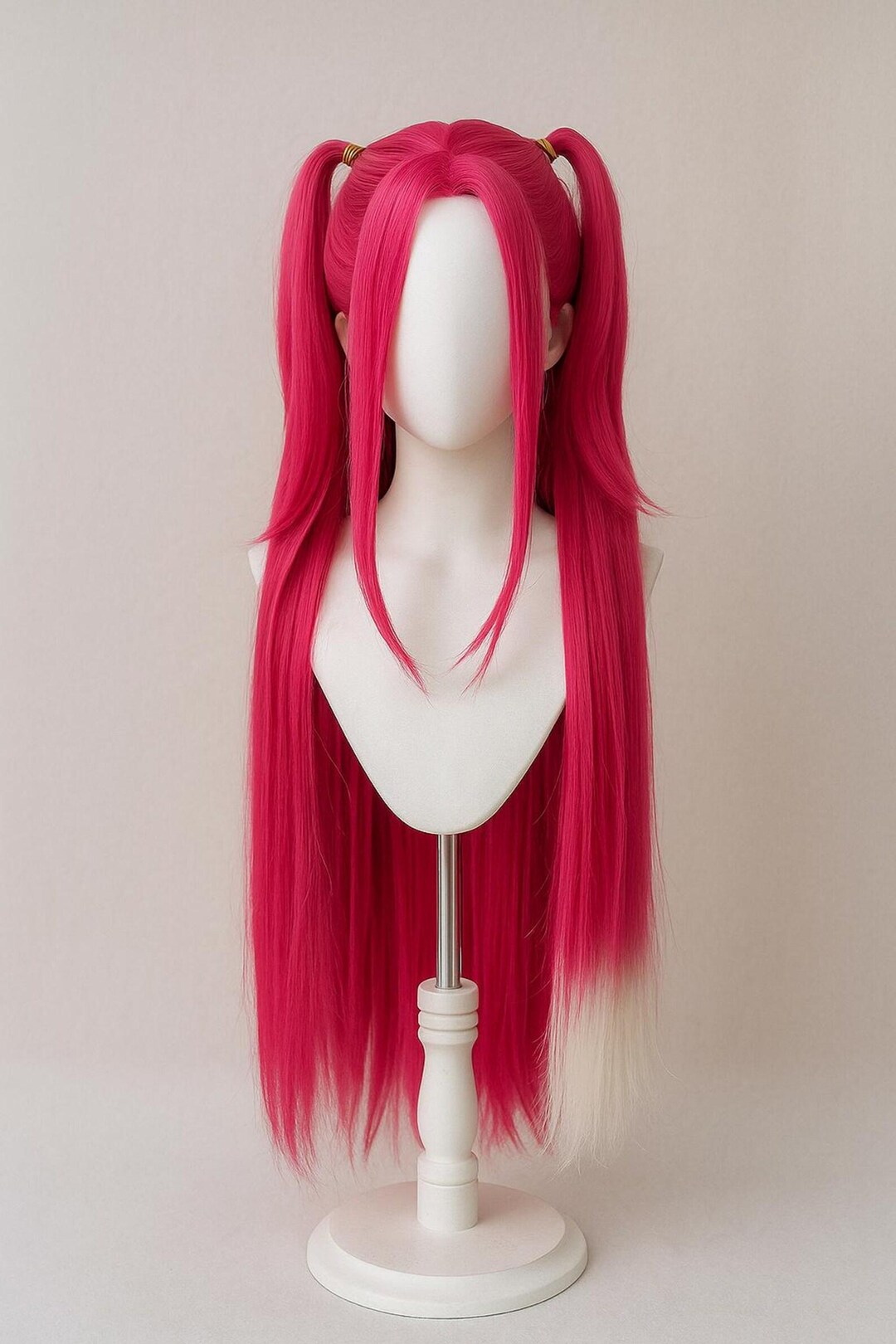 Mira-inspired Hot Pink Lace Front Wig | Kpop Demon Hunter Cosplay ...