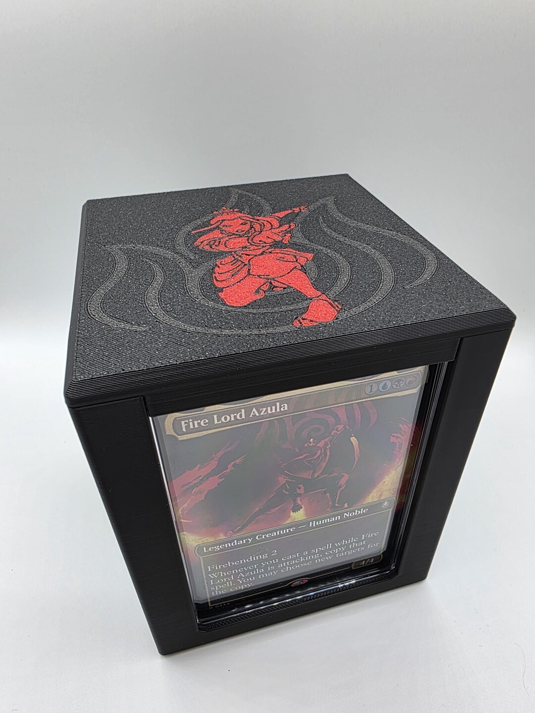 Magic the Gathering Azula Commander Magnetic Deck Box With Display ...