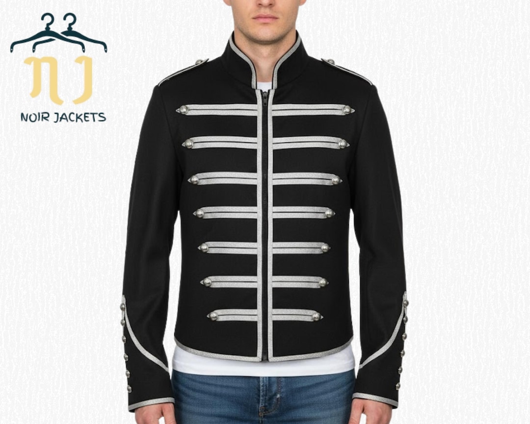 Men’s MCR Parade Drummer Jacket Inspired by Iconic Rock Band Style ...