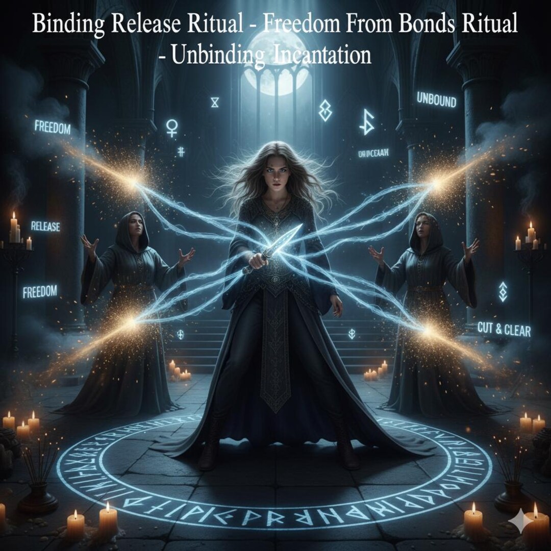 Binding Release Ritual - Freedom From Bonds Ritual - Unbinding ...